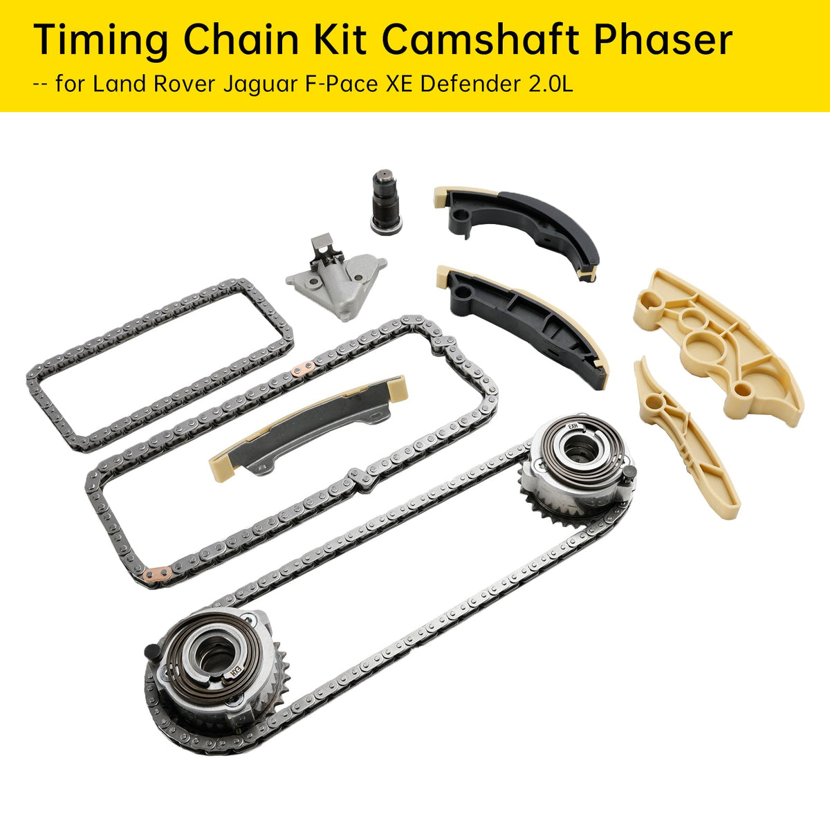 2017.03 Jaguar XF (X260) 2 250PS Engine Number:PT204 Timing Chain Kit ...