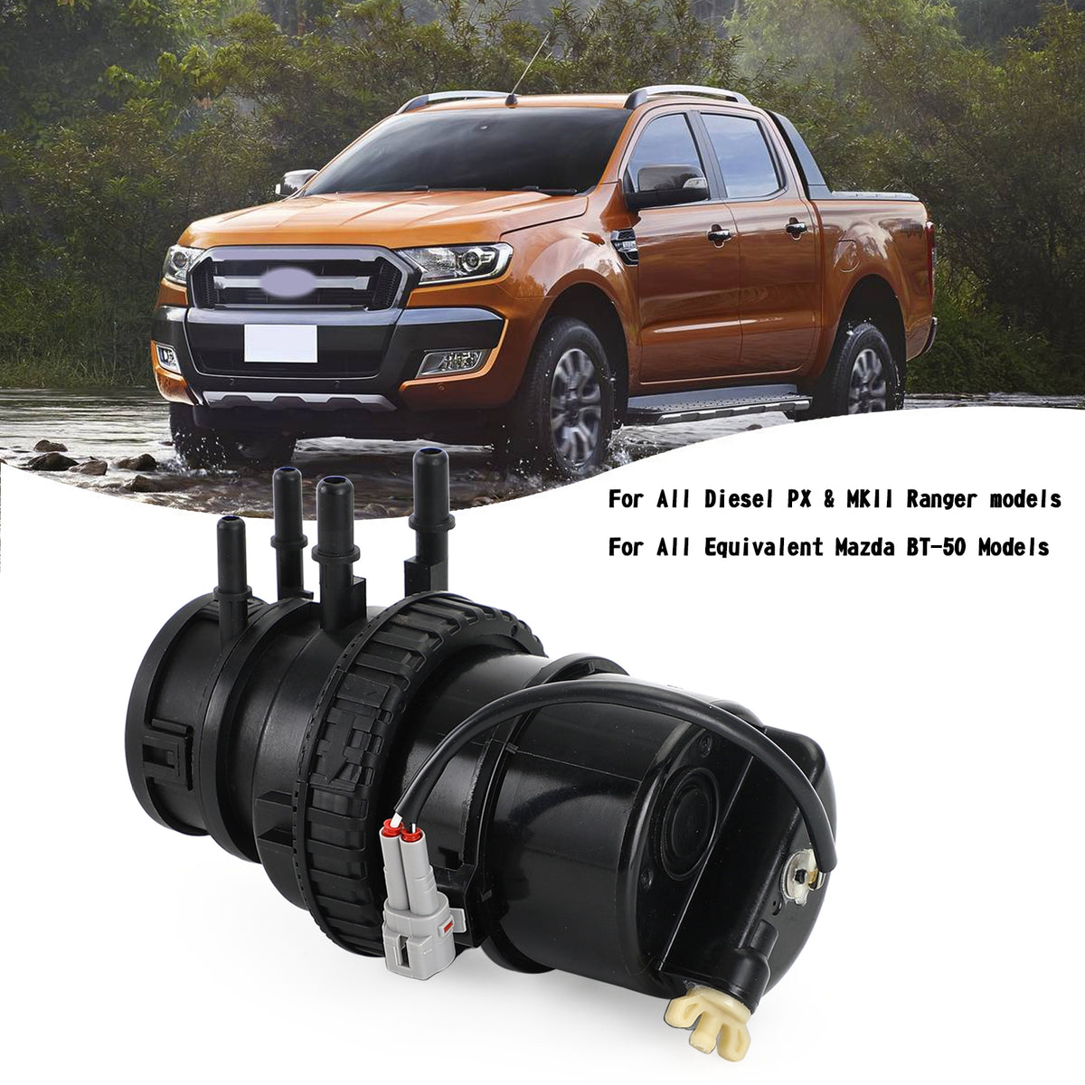 2011 Ford Ranger Fuel Filter U212-13-480 Fit AB399155AD | JCarPart