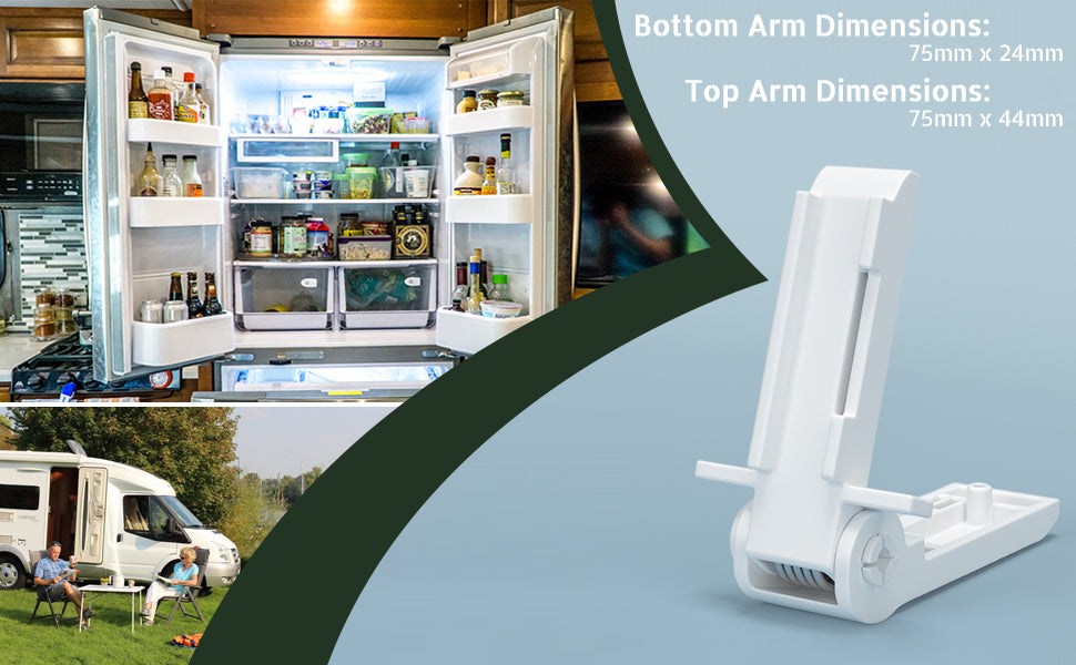 2412125011 Fridge Freezer Compartment Hinge For Dometic Caravan Motorh ...