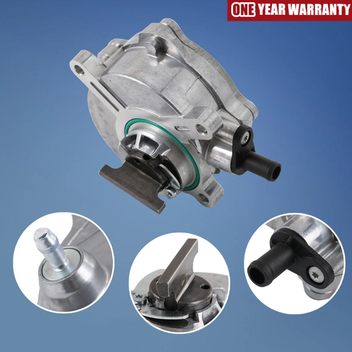 2004-2005 BMW 545i E60 V8 4.4L Petrol Sedan Brake Vacuum Pump 11660151 ...