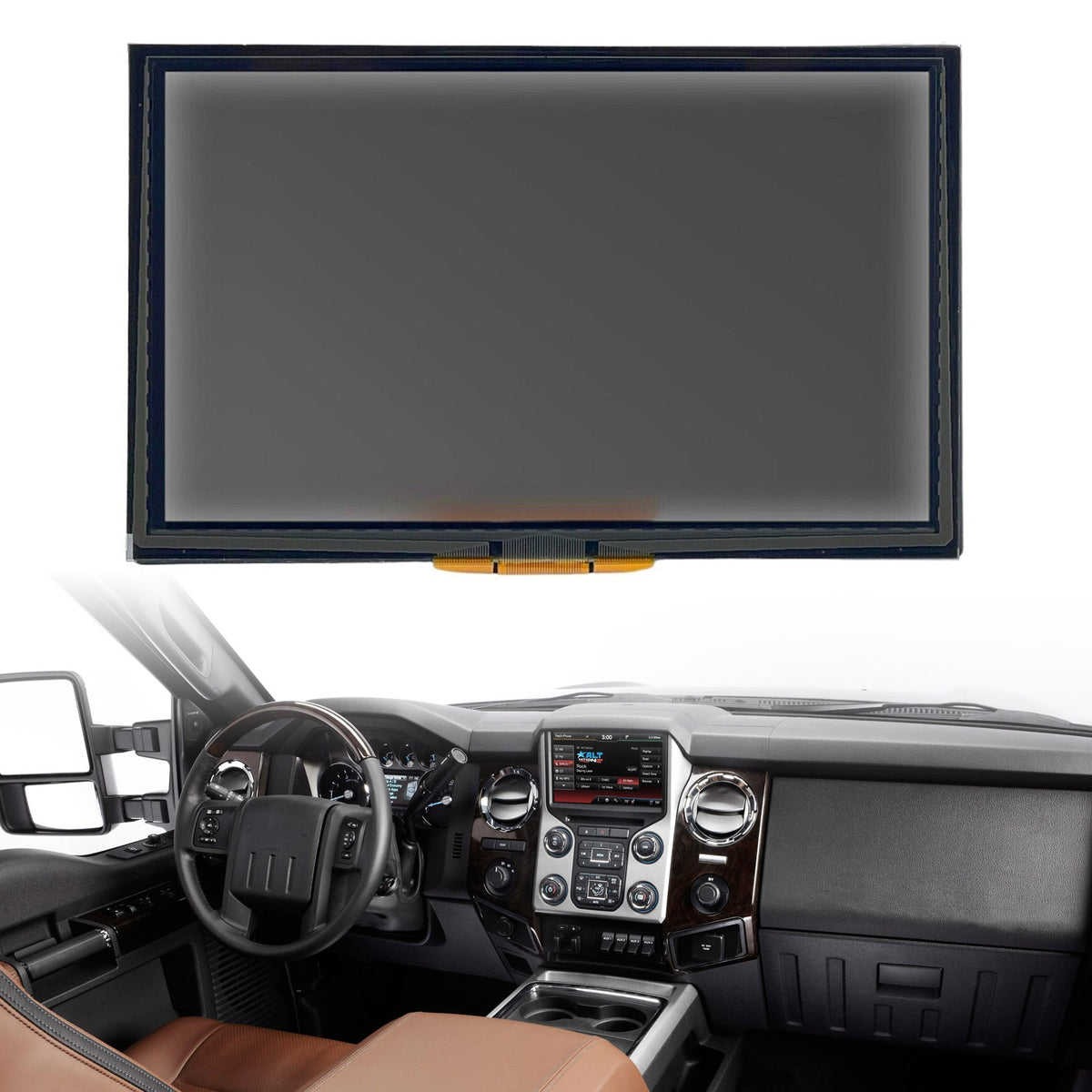 2011-2018 LincolnMKX 8"LCD Monitor & Touch Screen LQ080Y5DZ21 | JCarPart
