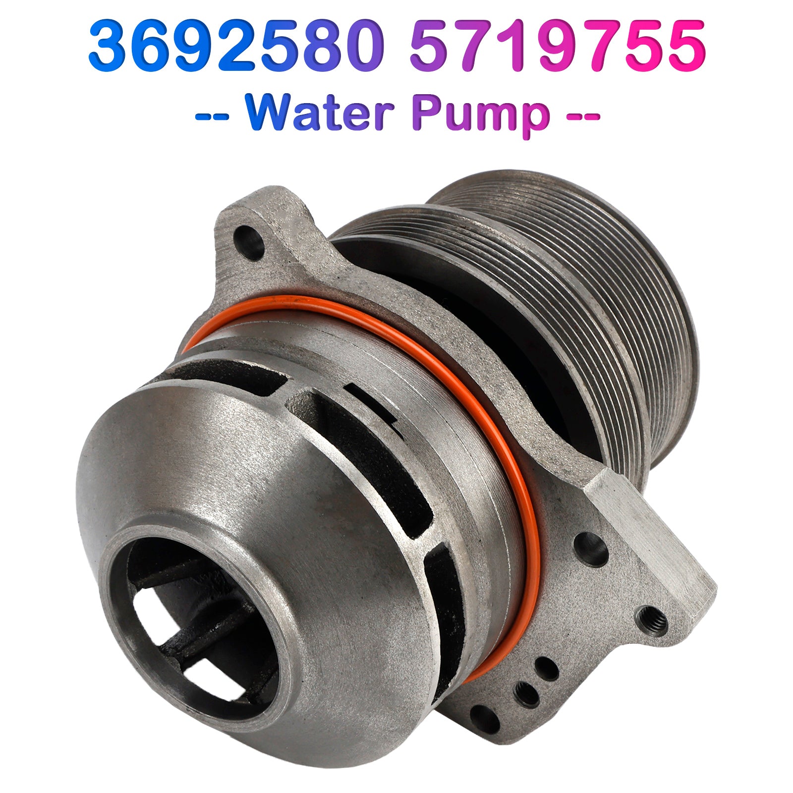 Water Pump 3692580 5719755 for Cummins ISX15 QSK60 X15 ISX12 G Engine ...