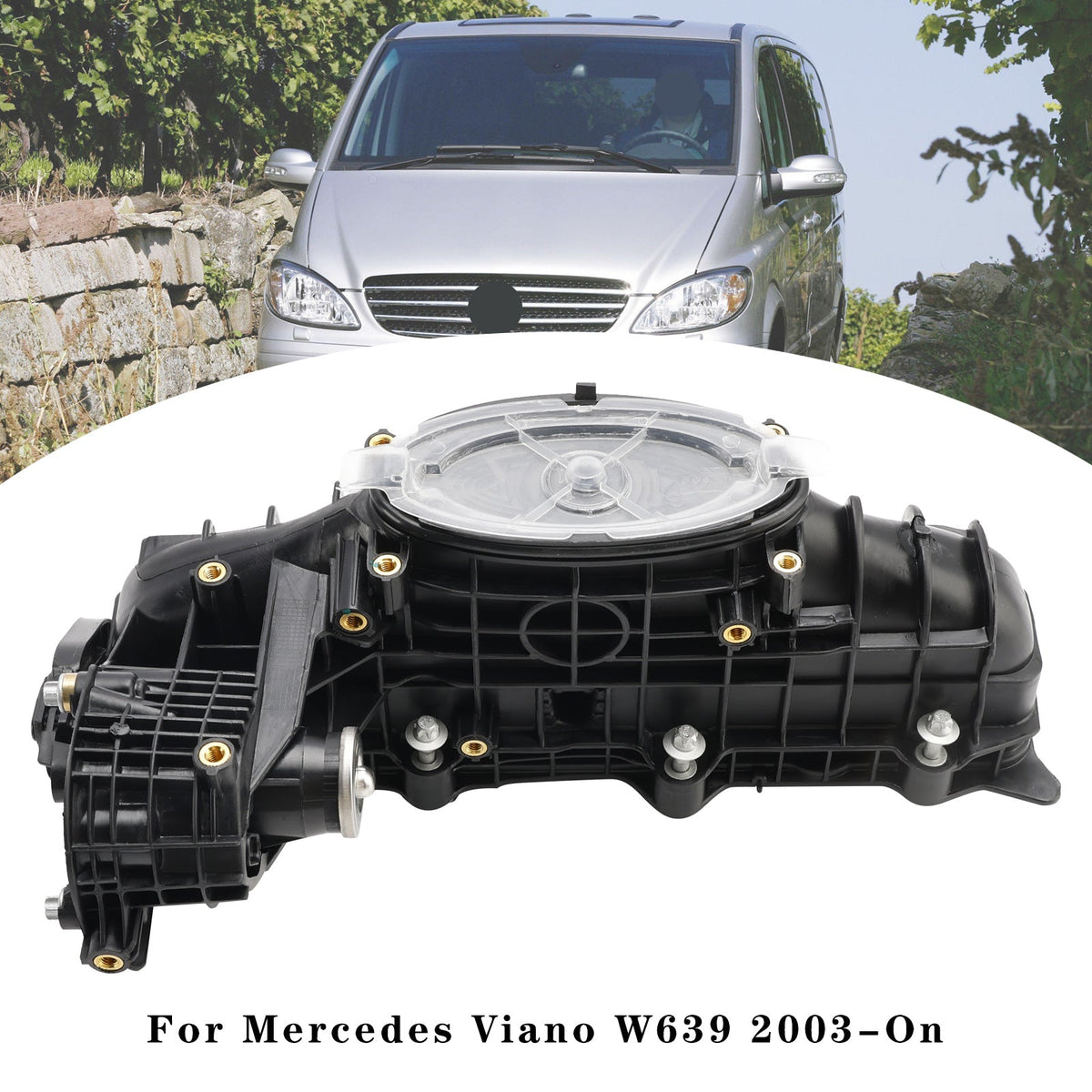 2015-2018 Mercedes Benz Gle W166 Inlet Manifold W/ Actuator Motor A651 ...