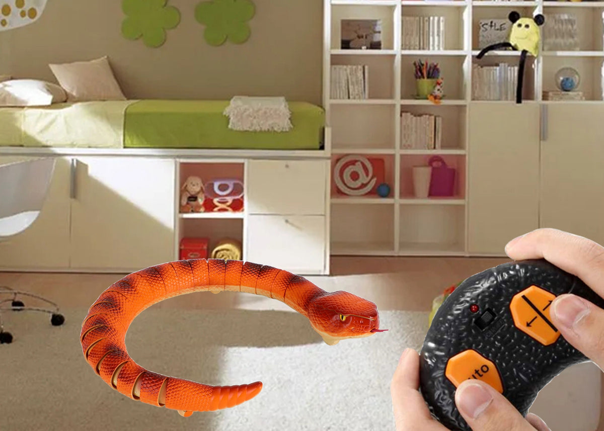 RC Anaconda Snake Remote Control Infrared Animal Prank Fun Toy Gift Fo ...