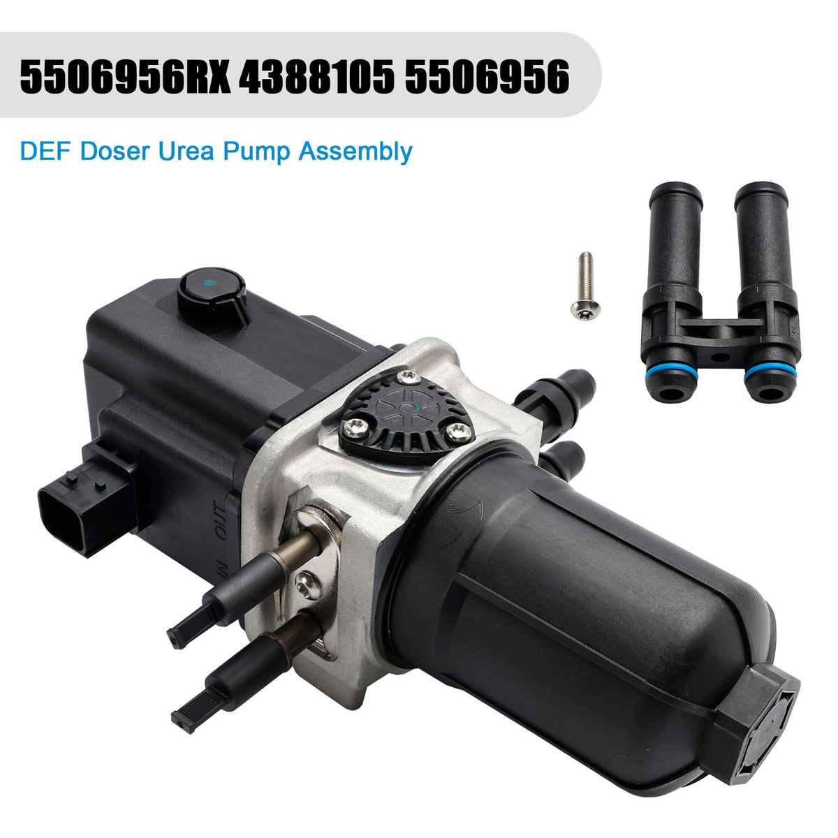 DEF Doser Urea Pump Assembly for Cummins Diesel Engine 5506956RX 43881 ...