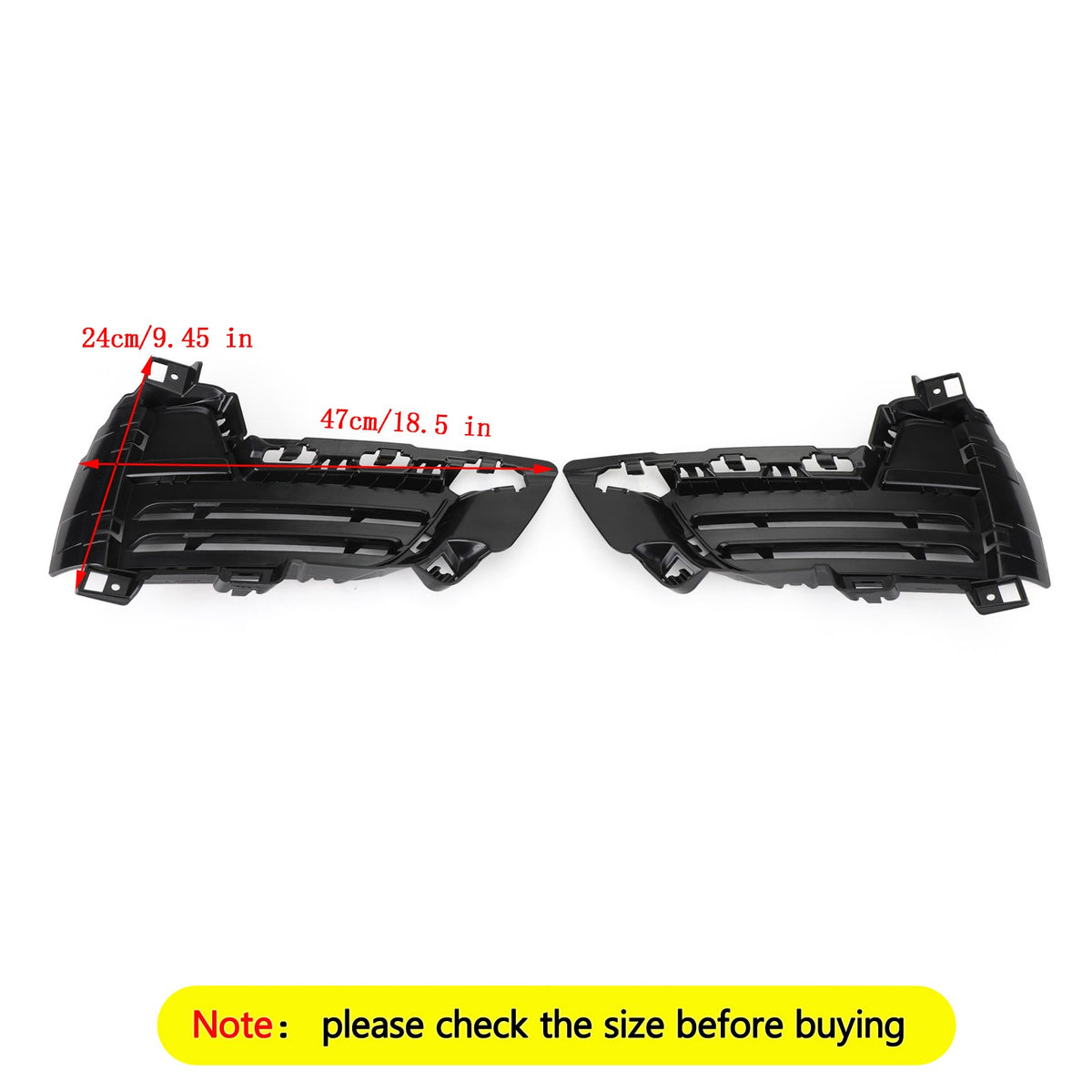 14-18 BMW X5 F15 51117307993 51117307994 Front Bumper Lower Left & Rig ...