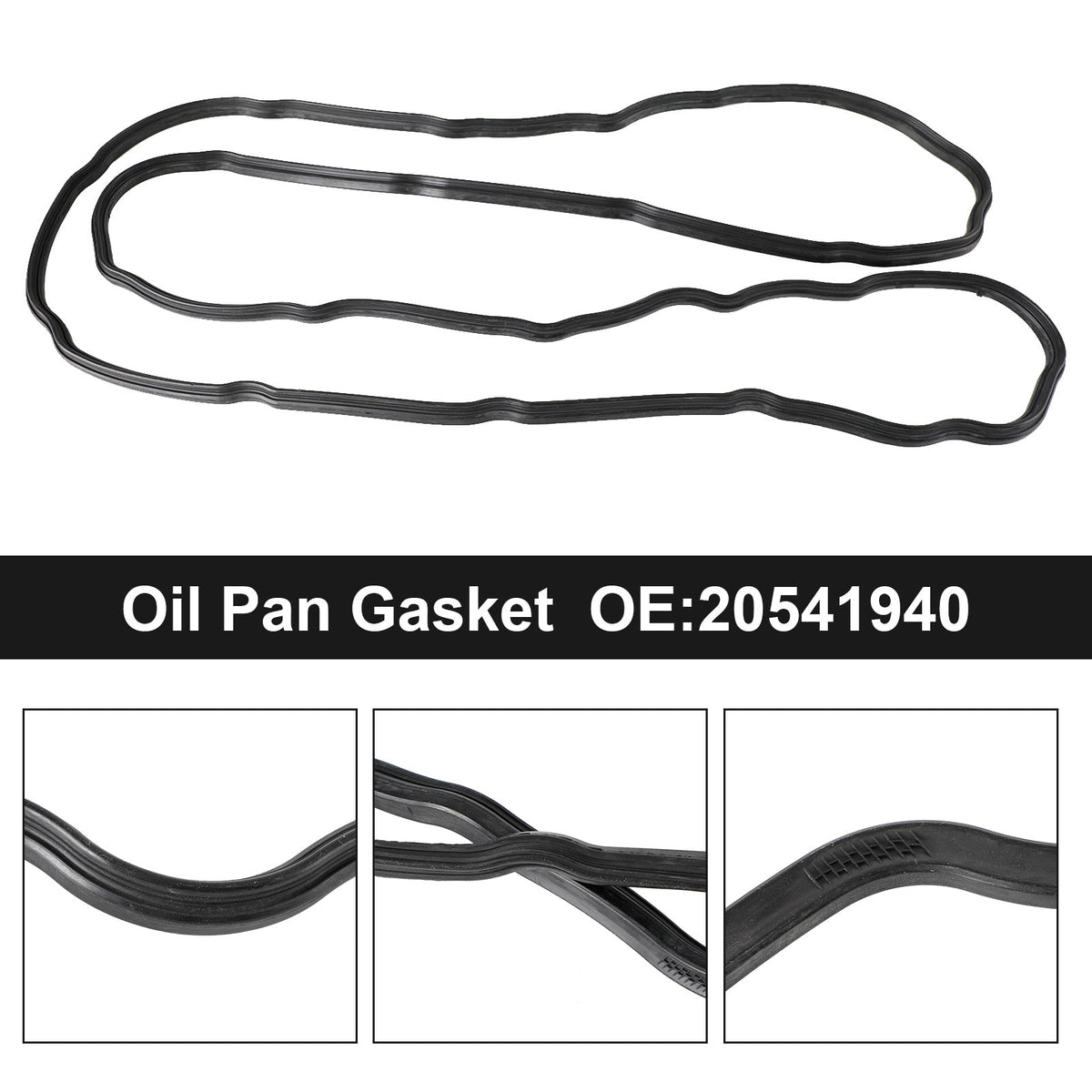 Volvo D13 Engine New Oil Pan Gasket 20541940 Generic | JCarPart