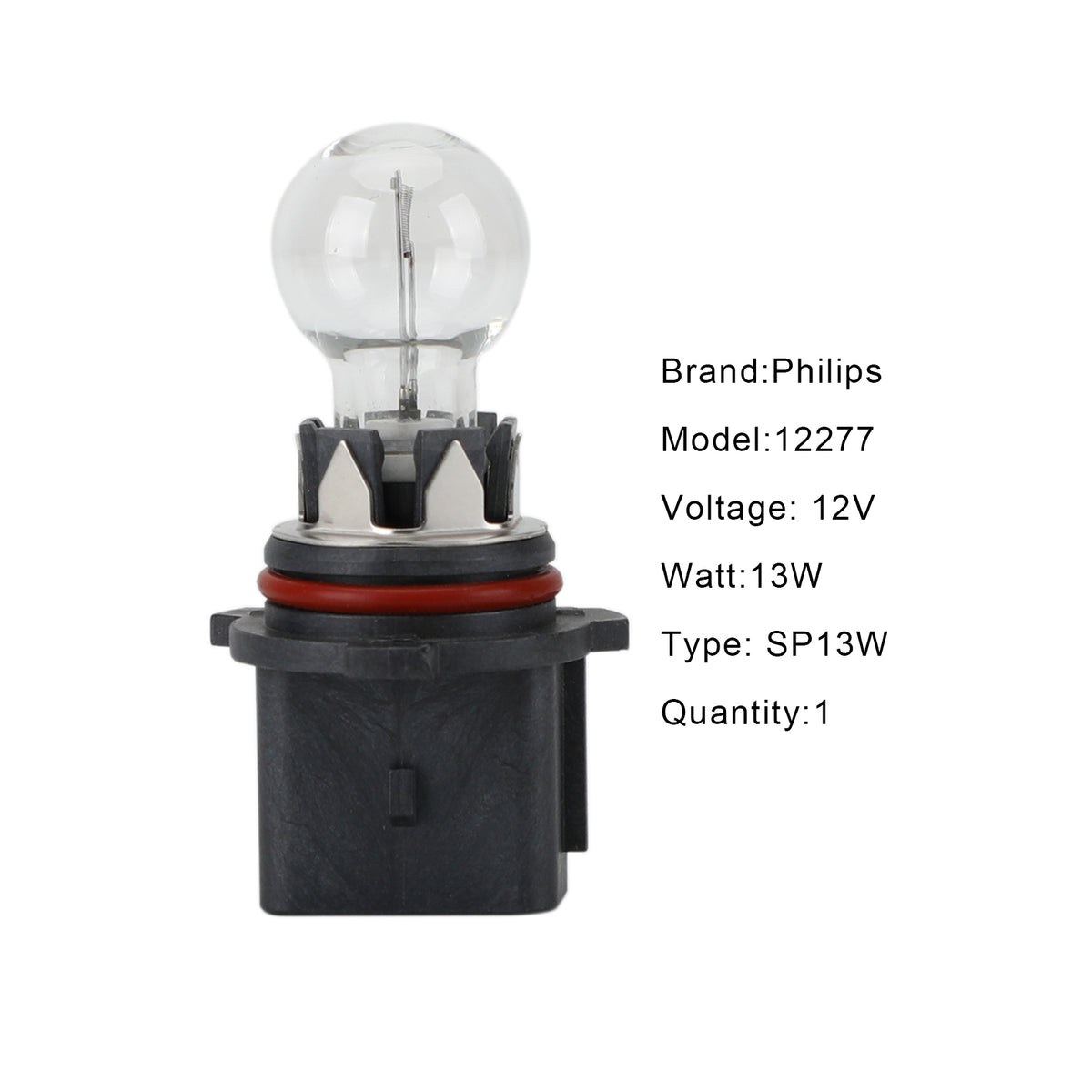 For Philips 12277 Vision Halogen Daytime Running Light Bulb SP13W 12V1 ...