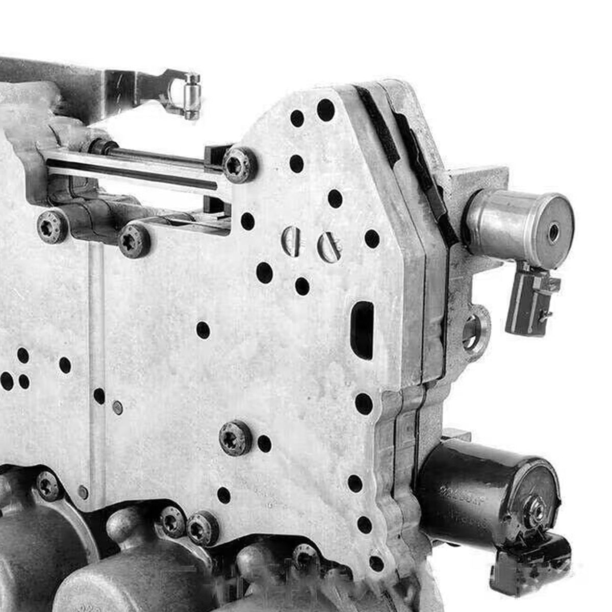 2003-2010 BMW X3 2.5L/2.9L/3.0L 5L40E Valve Body Solenoids & Plate P13 ...