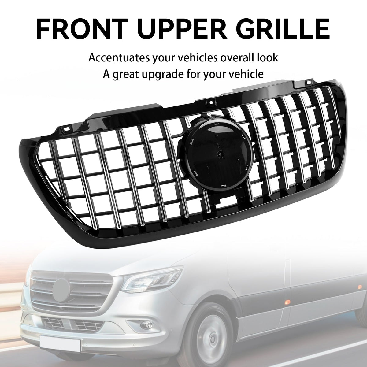 2018.02-2023 Mercedes Benz Sprinter W907 W910 GTR Style Front Bumper G ...