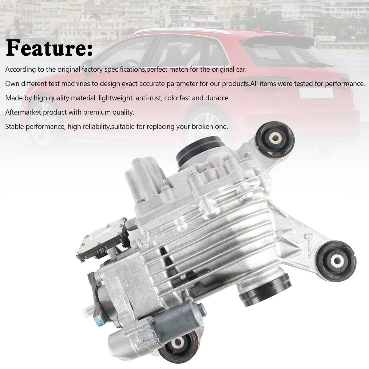 2017-2020 VW Golf R:4Motion 4 Motion Rear Differential Assembly 0BR525 ...