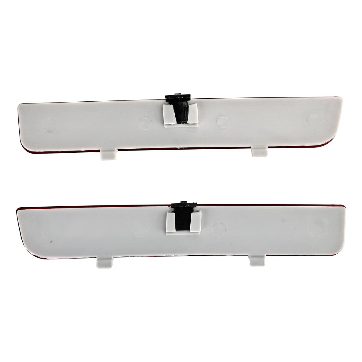 2x Red Rear Bumper Reflector Stop Brake Light LR006348 LR006349 For Ra ...