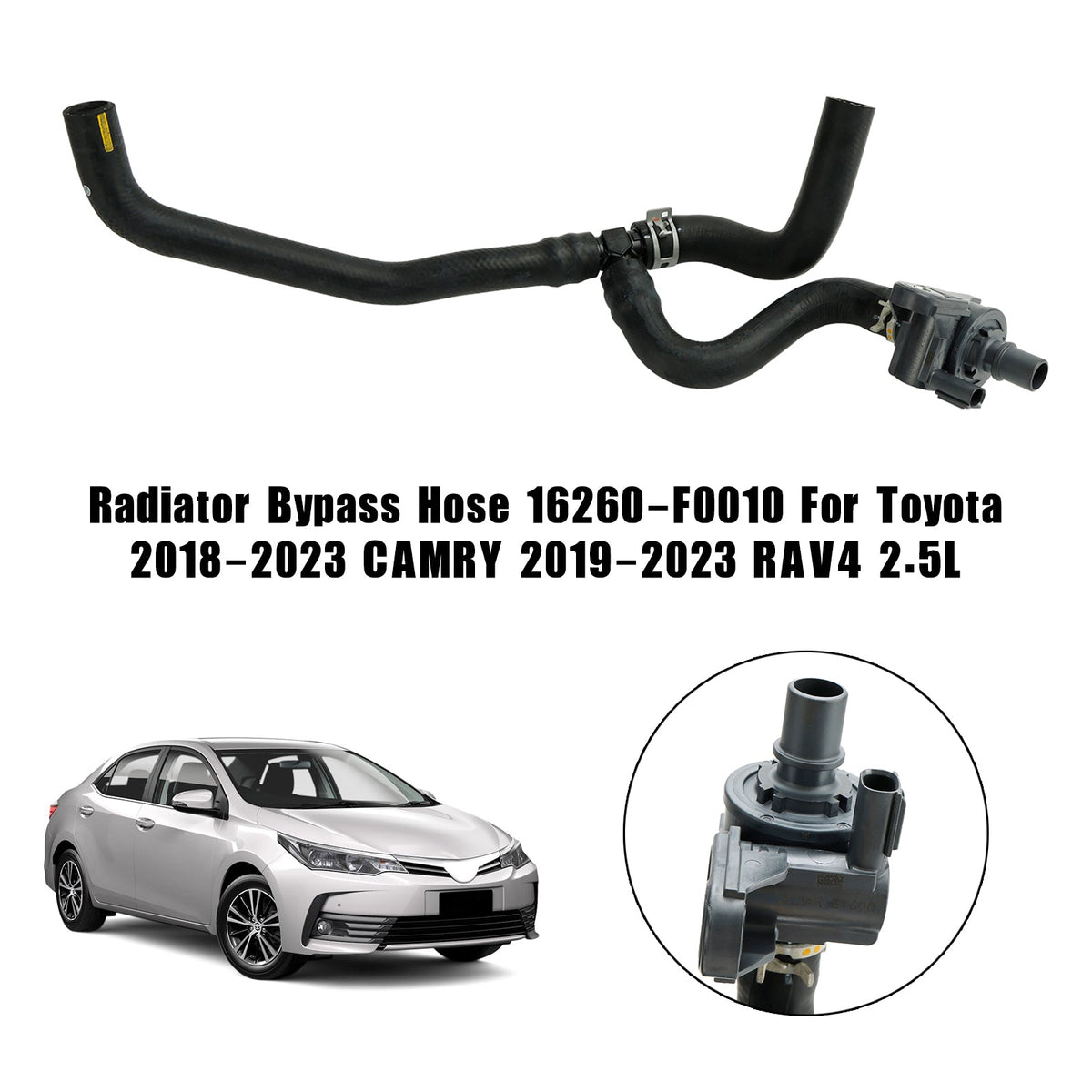 2021 Toyota Avalon Radiator Bypass Hose 16260-F0010 | JCarPart