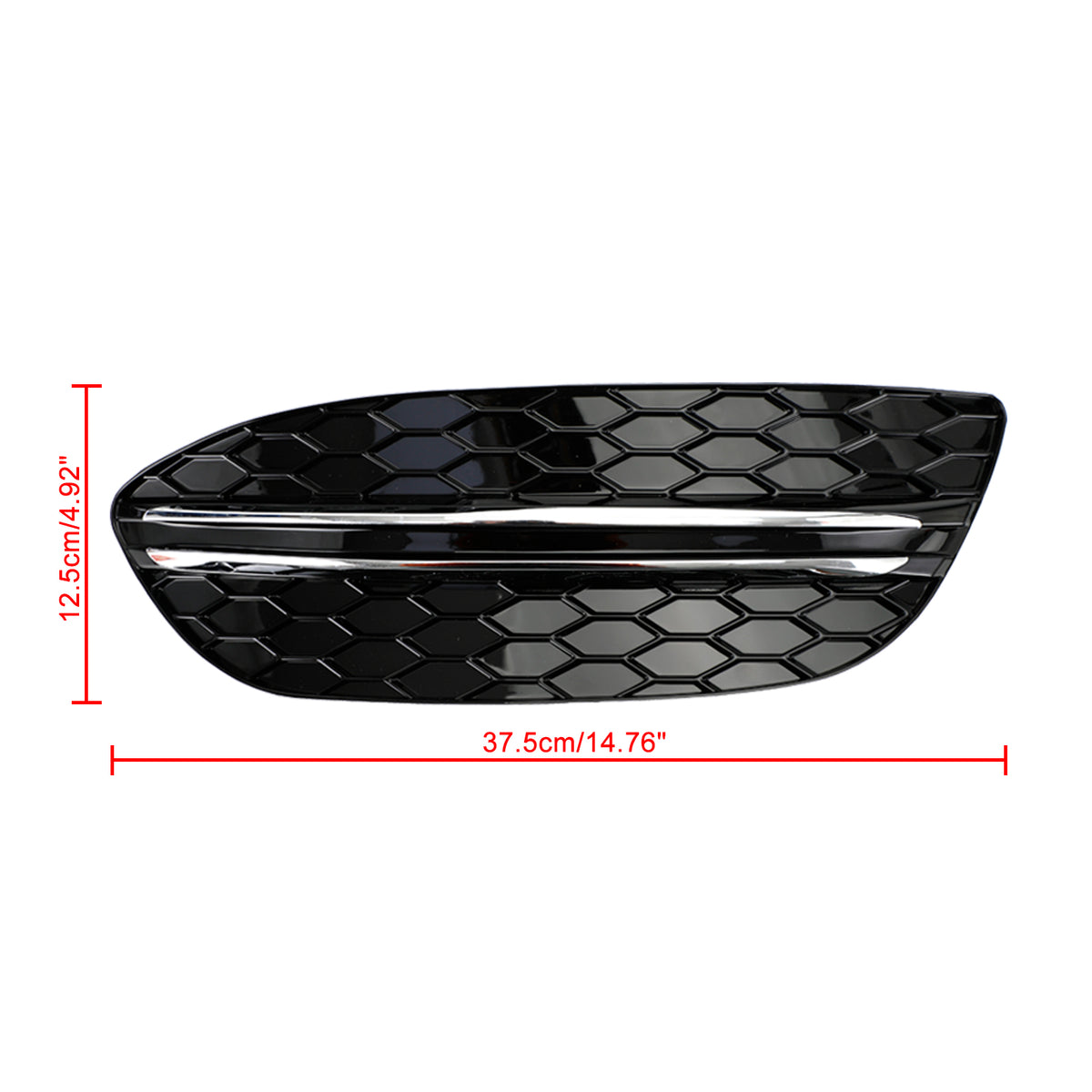 2015-2018 BENZ C-CLASS W205 Base Sedan Honeycomb Front Fog Light Cover ...